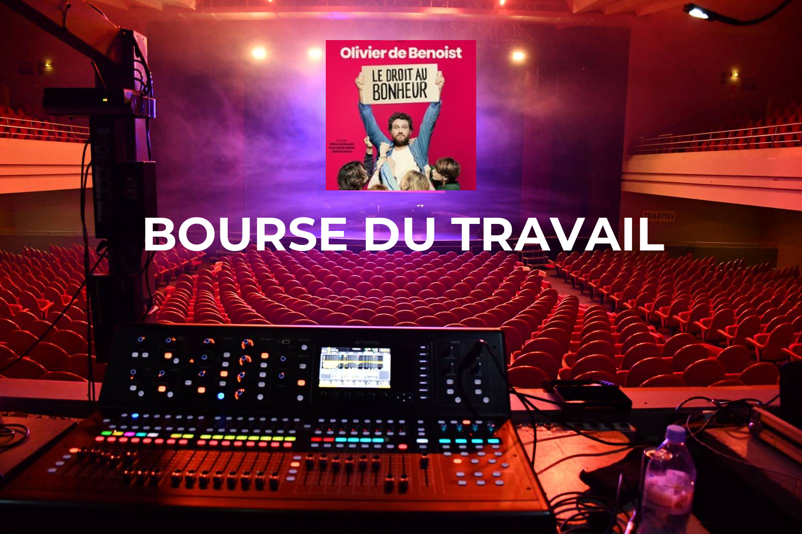 Olivier De Benoist - Le Droit Au Bonheur - Tournée | Bourse Du Travail ...